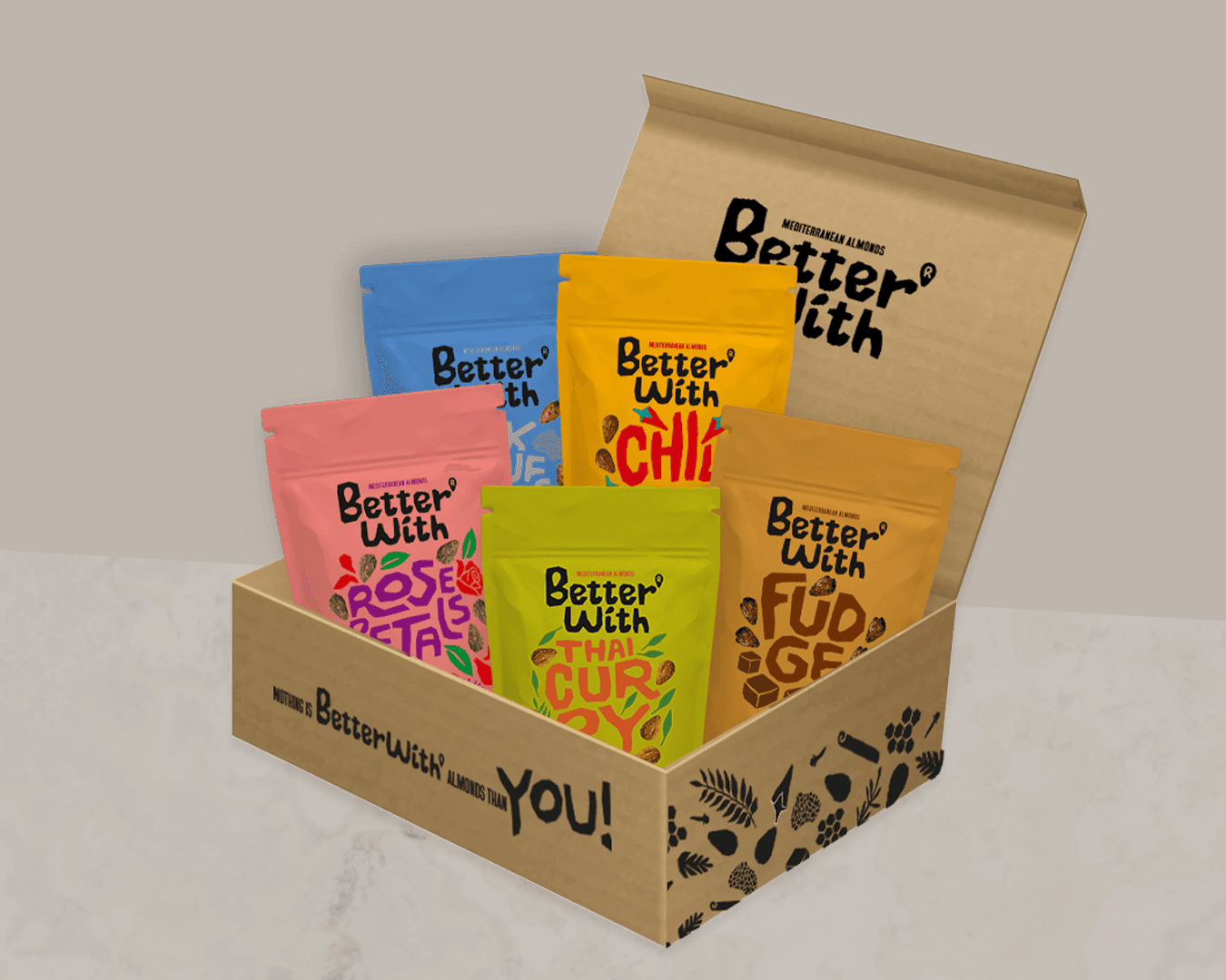 Little Fan Box - Almond Snacks – Better With Almonds