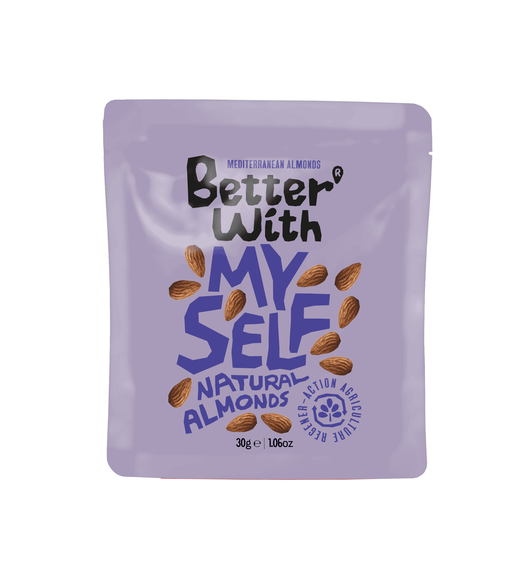 Almonds - Better With Myself - 30g – Better With Almonds